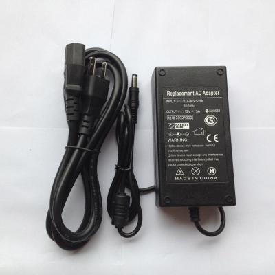 China Adaptador de potência de saída de corrente contínua de 60w de baixo custo 12v 3a 12v 5a 14.4v para dispositivos negros à venda