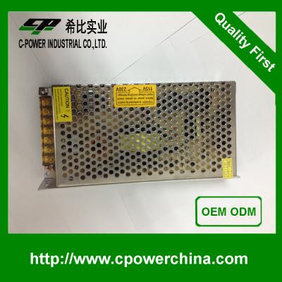 中国 超電圧保護 エレクトロニクス電源 110V ACから12V DC 20Aと24V DC 10A 販売のため