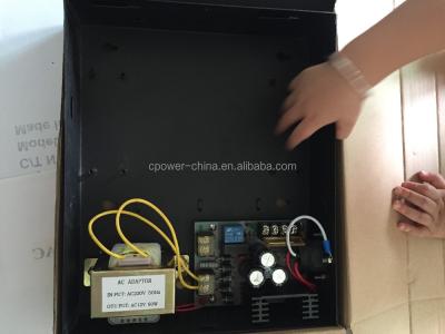 China Access Control 12V 5A 60W Portable 220V Battery Power Supply for Easy Installation for sale