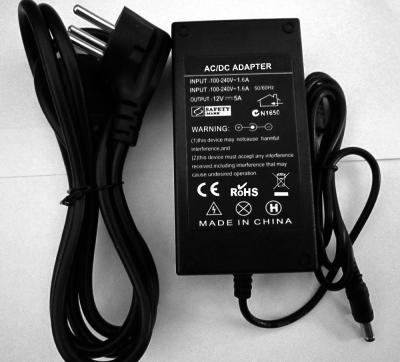 China 12v 5a DC Schakel AC DC Power Adapter Gratis verzending 1000pcs Single Output Type Te koop