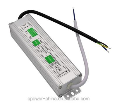 China 12V/24V LED Light Strip Power Supply IP67 Waterproof 45W LED Driver Constant Voltage for sale