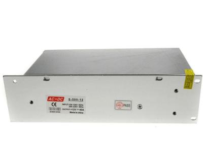 China 12v 50a 500w stroomtoevoer met overbelastingspanningsbescherming en 50/60Hz uitgangsfrequentie Te koop