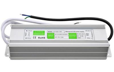 Cina DC12V 24V 150W IP67 tensione costante LED driver alimentazione con design impermeabile in vendita
