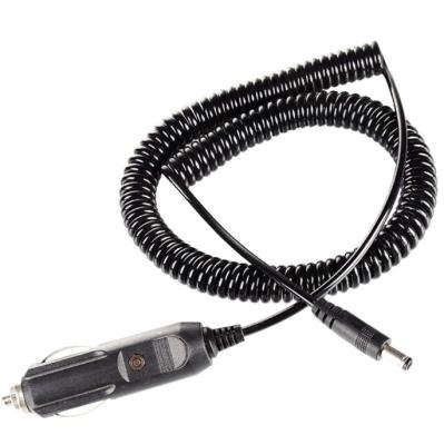 China Black 12V DC Car Cigarette Lighter Charger Cable 5.5x2.1mm Standard Copper for Your for sale