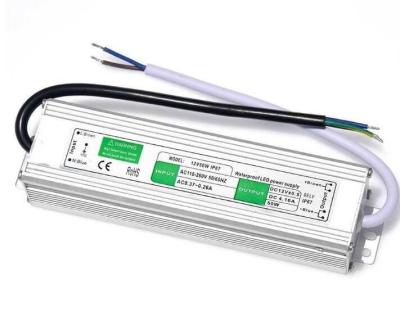 China Waterdicht 50w transformator stroomvoorziening LED-driver DC12V Single Output voor buiten Te koop