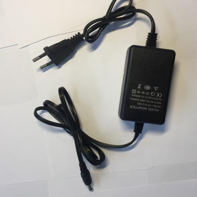 China 24W AC/DC Power Adapter for CCTV Output Frequency 50/60Hz Output Power 1-50W for sale