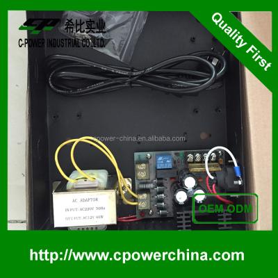 Cina C-Power AC100V/220V 5A 60W 3A 46W 12V DC Batteria di riserva Controllo dell'accesso in vendita