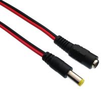 China CE ROHS Certified Female DC Power Cable Extension Cable for CCTV Security Camera System for sale