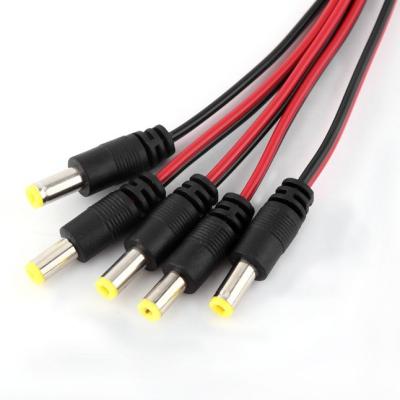 Cina 5.5x2.1mm Pigtail maschio femmina cavo DC per telecamere CCTV luci LED 12V conduttore di rame in vendita