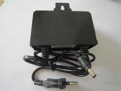 중국 12V 1.5A 2A DC 12V 블랙 레인프루스 전원 어댑터 CCTV 카메라 입력 전압 220V 판매용