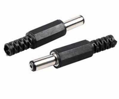 China Male Terminals DC Connector 5.5x2.1mm Solder Adapter for Type DC Power Plug Jack for sale