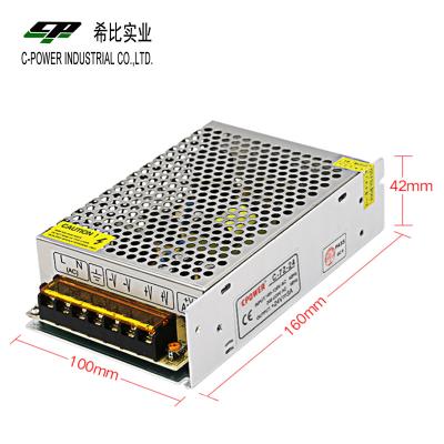 Cina Frequenza di uscita 50/60Hz C-Power Programmabile AC110V 220V Alimentatore a corrente continua 24V 3A 72W in vendita