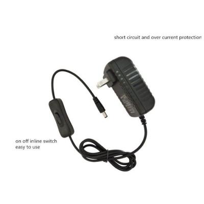 중국 12VDC 12W 24W 1A 2A LED 전원 공급 어댑터 판매용