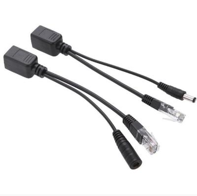 Cina Iniezione di cavo a spartizione di 16 cm lunghezza per telecamere IP CCTV in nero in vendita