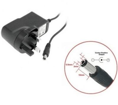 China 12V 0.5A 500mA 1A 1000mA LED CCTV Power Supply Adapter with Inline On/Off Switch 5.5x2.1 DC Cable for sale