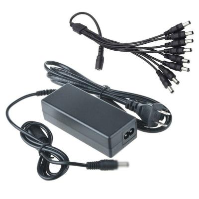 Cina 12VDC 5A 4 porte 8 porte Adaptore di potenza a uscita multipla con efficienza del 85% per C-Power in vendita