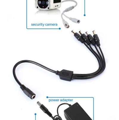 中国 12VDC 5A 4ポート 8ポート 複数の出力電源アダプタ C電源による85%効率 販売のため