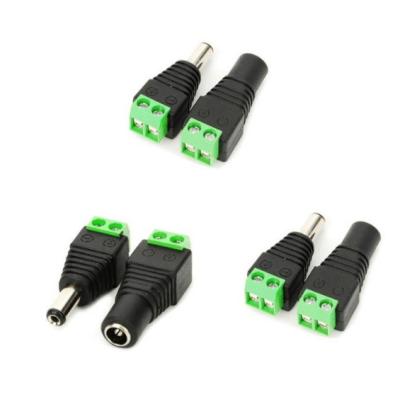 Cina Collegatori per telecamere CCTV ABS 2.1 mm DC RCA Phono BNC in vendita