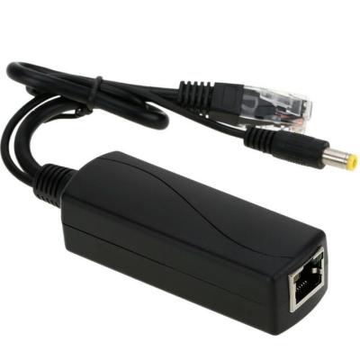 China - Fabricado 48v 10/100Mbps PoE Splitter Adaptador Cable para Câmera de Energia de Rede 12V 1.25A à venda