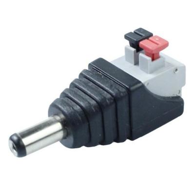 China 5.5 2.1mm/2.5mm Female DC Power Adapter Connector for Contact Material Brass Gold Plated for sale