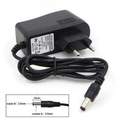 중국 프로 C-Power AC100-240V DC 5V 9V 9V 1A 출력 전류 블랙 전원 어댑터 판매용