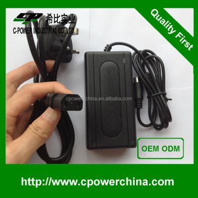China Single Output 12V 3A 4A 5A DC 5525 LED Display Power Supply Adapter with Transformer for sale