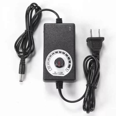 Cina AC100-240V DC 3V-12V 2A Adaptore di tensione regolabile per UE UK AU CN da C-Power in vendita