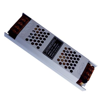 中国 188*47*35mm シルバー スリム スイッチング 電源 LED ライト C 電力 12V 100W 出力 販売のため