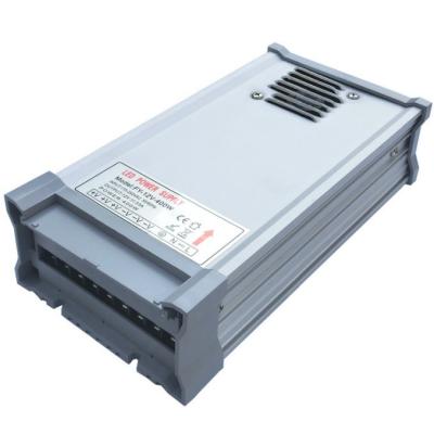 中国 20A出力電流 LED ストライプ CCTV の防雨電源 AC110/220V から DC 12V 240W 販売のため