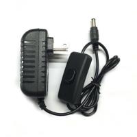 China AC100-240V Input Voltage 12V Power Adapter with Inline Switch Multiple DC Connectors for sale