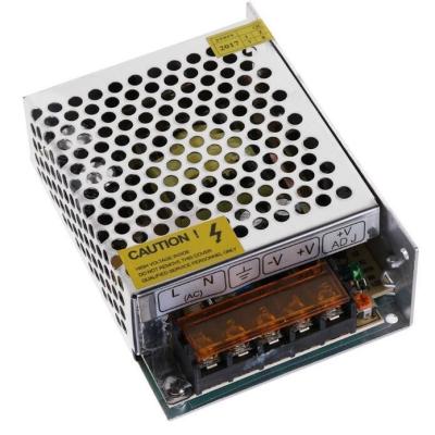 China 110/220VAC Voltagem de entrada 5V 12A 24V 2.5A 12V 5A 60W Fonte de alimentação de comutação de saída única à venda
