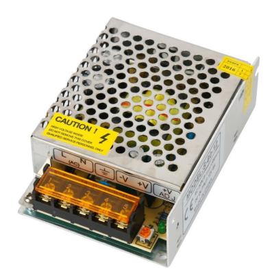 China 110/220VAC Voltagem de entrada 5V 12A 24V 2.5A 12V 5A 60W Fonte de alimentação de comutação de saída única à venda
