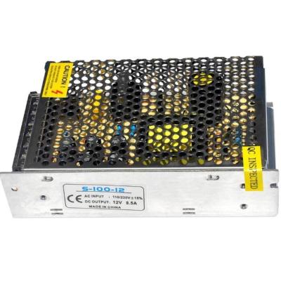 中国 C-Power 110v/220v AC 入力DC 12v スイッチモード S-100-12 LED出力周波数50HZの電源 販売のため