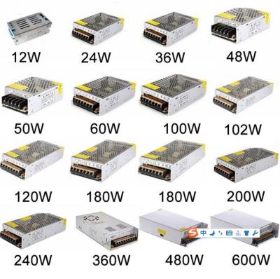 Cina Fornitore di alimentazione universale 110v/220v AC DC 5V 4A per videocamera a strisce a led in colore argento in vendita
