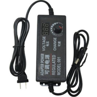 Китай C-Power 72W AC DC 9V 24V 3A регулируемый адаптер питания для черного входа 100-240V 50-60Hz продается