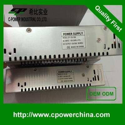 China 12V 1.25A 2A 3.5A 5A 8.5A 10A 15A 16.5A 20A 30A 40A Switching Power Supply for LED for sale