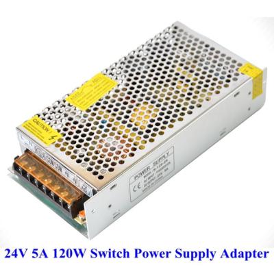 Cina C-Power 110v/220v ac Input 12v 5v 24v 10a 120w Switch Power Supply per LED Grow Light in vendita