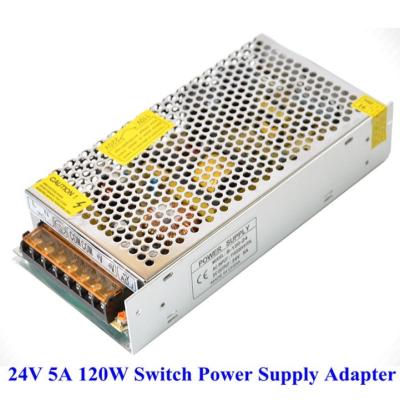 中国 24vdc 5a LEDオーバーテンプオーバーロードオーバーテンプ保護用の電源 24V DC出力電圧 販売のため