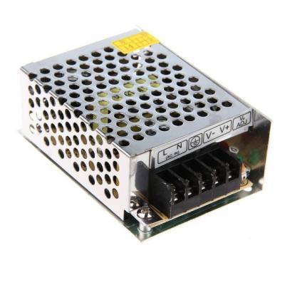 China 25W C-Power 110v 220v AC DC 12V 24V1A 2A Fornecimento de energia S-25-12 para LED de semáforo à venda