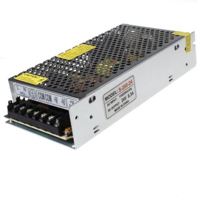 China Uitgangsvermogen 100w C-Power Aluminiumlegering 110v 220v 12v 24v 15a 8a 12v 15a Voeding Te koop
