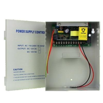 China C-Power AC 100-240V Input UPS Access Control stroomtoevoer met 12V 5A uitgangsfrequentie Te koop