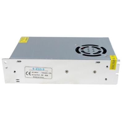 China AC110V/220V Eingangsspannung 200W 40A 5V 5Volt Gleichspannung S-200-5 Stromversorgung zu verkaufen