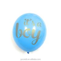 China Printed a boy latex bollons for sale