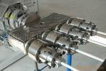 China Twin Pipe PE PP PVC Extrusion Production Line 16-63mm for Architectural Pipe for sale