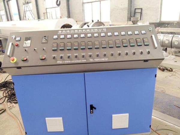 16-630mm PE HDPE LDPE PVC plastic pipe production line With 38Cr Moaia Screw And Barrel