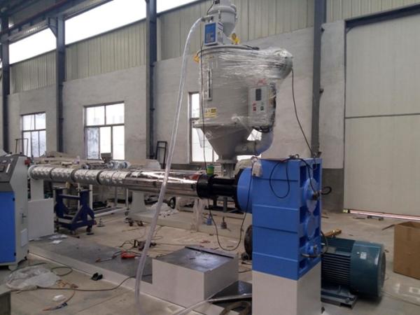 16-630mm PE HDPE LDPE PVC plastic pipe production line With 38Cr Moaia Screw And Barrel