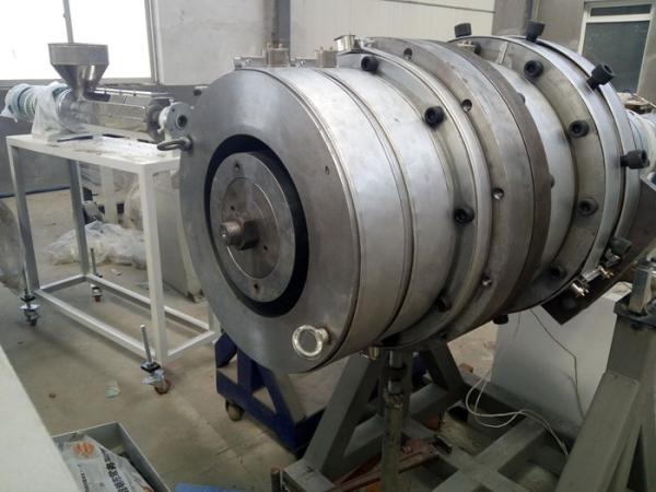 16-630mm PE HDPE LDPE PVC plastic pipe production line With 38Cr Moaia Screw And Barrel