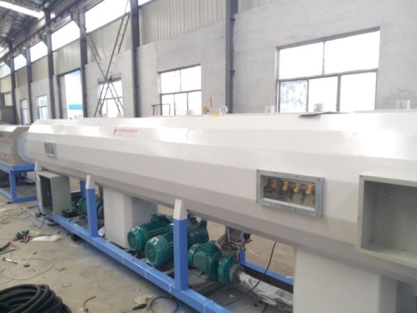 16-630mm PE HDPE LDPE PVC plastic pipe production line With 38Cr Moaia Screw And Barrel