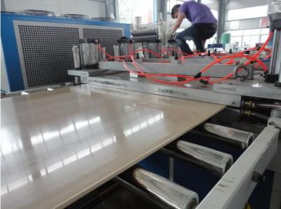 China Double Screw PVC Foam Board Machine , Decoration Board Making Machine for sale