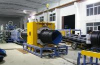 China Double Screw PVC Double Wall Corrugated Pipe Machine 90-120mm Big Capacity for sale